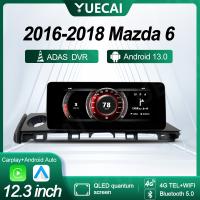 China Black Mazda6 2016-2018 Cars Head Unit Support WIFI Bluetooth 5.0 Cars Head Unit for sale
