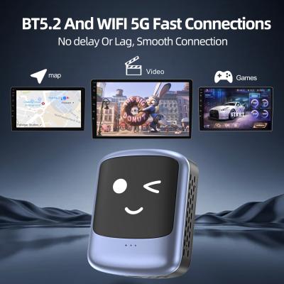 China Universal Android Carplay Box with USB Type-C Voice Control and ABS Material for Seamless Connectivity for sale