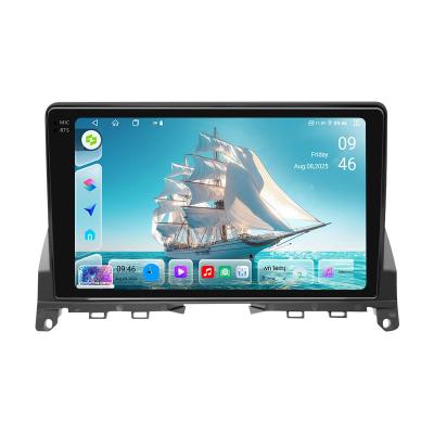 China 9inch ABS Plastic Car Radio Frame Dash Kit for Mercedes Benz C Class W204 for sale