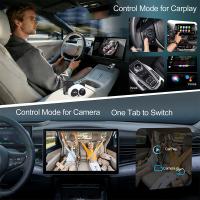 China Yuecai New Portable Wireless In-car CarPlay Adapter Car Camera and Rear Seat Baby Monitor for sale