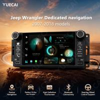 China 7Inch Android Car Stereo Car Radio GPS Car Audio FM Digital Signal Processor Touch Screen Navigation for Jeep Wrangler for sale