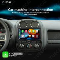 China Car Navigation DVD Player Android Auto Stereo Radio for Jeep Compass 2013 for sale