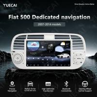 China 7 inch Touch Screen Head Unit 4G WiFi DSP Multimedia Player Compatible with Fiat 500 2007-2014 for sale
