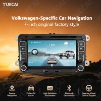 China 7 Inch Android 10 Cars Head Unit Equipped with 8 Core Processor GPS Navigation and Carplay Multimedia Player Designed for VW Automobiles for sale