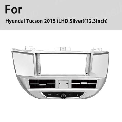 China 12.3Inch LHD Cars Carplay Multimedia Player Android Radio Dashboard Frame for Hyundai Tucson 2015 for sale