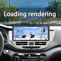 China 12.3Inch LHD Cars Carplay Multimedia Player Android Radio Dashboard Frame for Hyundai Tucson 2015 for sale