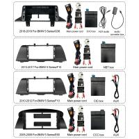 China 12.3inch Car DVD Screen Original Car Functions Retained for BMW 5 Series/E602005-2009 Including Frame Cable Canbus for sale