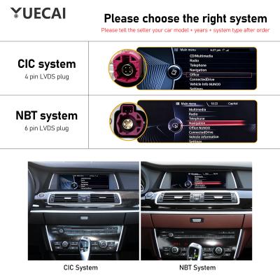 China 12.3inch Touchscreen Car Radio for BMW 5 Series GT/F07 2013-2017 Frame Harness Canbus Android OS Dashboard Mount 1 Year for sale