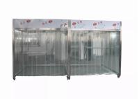 China Stainless Steel Frame Modular Clean Booth FFU Clean Room Equipment Class 100 for sale
