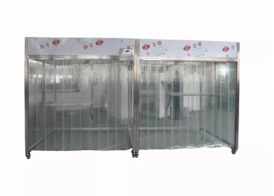 China Stainless Steel Frame Modular Clean Booth FFU Clean Room Equipment Class 100 for sale