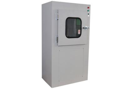 China Portable Clean Room Air Shower Pass Box With Stainless Steel Liner for sale