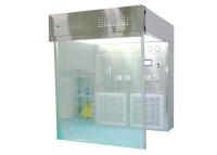 China Vertical Air Flow Sampling Dispensing Booth Reverse Laminar Booth for sale
