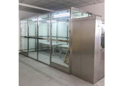 China Pharmacy Modular Fasting Softwall Clean Room Class 100 To Class 100000 SS Square Pipe for sale