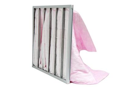 China F5-F9 Medium Efficiency Pocket Air Filter Bag With Synthetic Fiber for sale