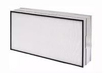 China Mini Pleated HEPA air Filter Without Separator For Fan Filter Unit Replacement for sale