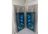 China Stable Safety High Precision Clean Dynamic Pass Box With UV Lamp 0.3m/s for sale