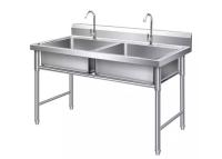 China Custom Made Clean Room Equipments 201 Stainless Steel Sink For Hospital for sale