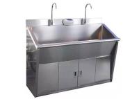 China Stainless Steel Hospital Medical Wash Basin With Foot Operated Sensor for sale