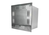 China Powder Coated Steel 6 Air Outlet HEPA Filter Box Class 100 For Cleanroom Equipment for sale