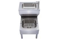 China Floor Standing SS Hospital Medical Wash Sink Custom Made for sale