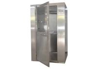 China Custom Cleanroom Air Shower Tunnel Stainless Steel Electric Panel Control for sale