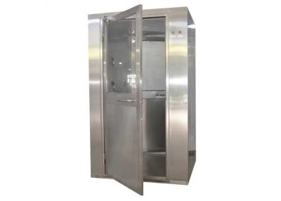 China Custom Cleanroom Air Shower Tunnel Stainless Steel Electric Panel Control for sale