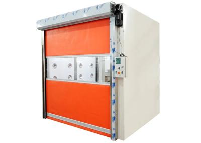 China Pharmaceutical Class 1000 Cleanroom Air Shower With Rapid Rolling PVC Door for sale