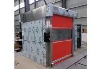 China Pharmaceutical Cargo Air Shower Automatic Induction PVC Door for sale