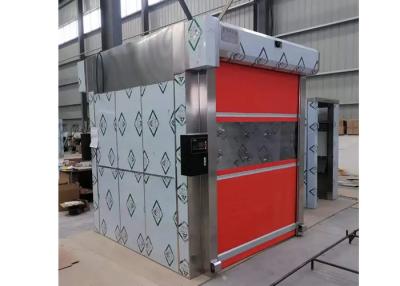 China Pharmaceutical Cargo Air Shower Automatic Induction PVC Door for sale