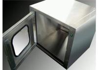 China Static Laboratory Clean Room Pass Box With UV Light Stainless Steel 304 Cabinet for sale