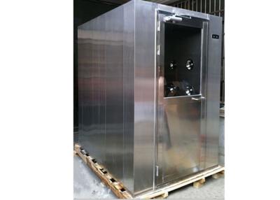 China Stianless Steel 304/ SUS 304 Portable Air Shower Room With  Electric Panel Control for sale