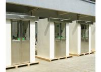 China Double Sliding Door Clean Room Personal Air Shower With IC Control Panel for sale
