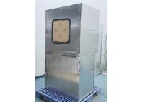 China Cusmoter Customized Stainless Steel 304 Cleanroom Pass Box With Tool Cabinet for sale