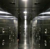 China Z Type Clean Room Air Shower Tunnel Single Person With Both Side Blowing for sale