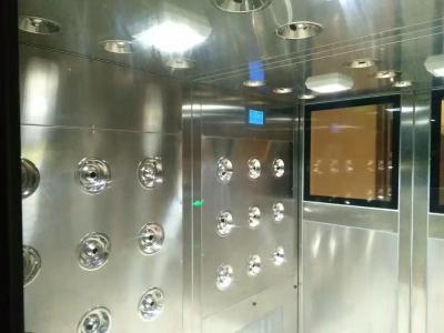China High Voltage 220V 380V 50HZ Air Shower Tunnel  For Industry Cleanroom for sale