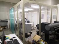 China H13 Filter Grade Softwall Clean Room With Unidirectional Air Flow White Color for sale