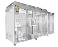 China Aluminum Alloy Frame Softwall Clean Room 300Lux Lighting Surface Treatment Polishing for sale