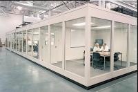 China Polishing Softwall Clean Room With Air Velocity 0.3-0.5m/S Easy To Install for sale