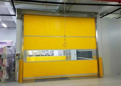 China PVC Fast Rolling Door Air Shower Clean Room With White / Red Blue Color for sale
