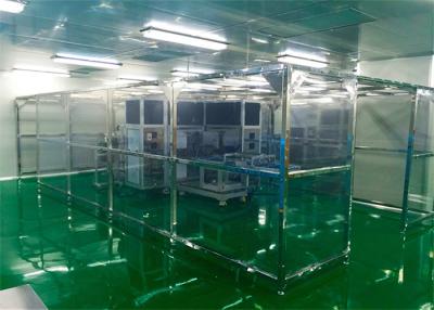 China Noise ≤75dB Softwall Clean Room With Customized Partition And Aluminum Alloy Frame for sale