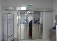 China Emergency Stop Button Protection System Air Shower With Automatic Sliding Door for sale