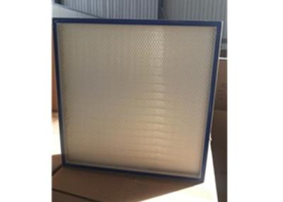China HEPA Air Filter with AB Glue Seal EVA Gasket 99.97% Efficiency Mini Pleats Design for sale