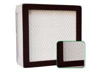 China Industrial Mini Pleats H14 HEPA Air Filter 99.995% 0.3um Efficiency Filtration Grade for sale