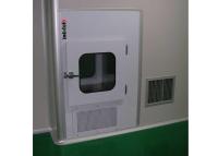 China Polished Cold Rolled Steel Air Shower Pass Box with UV Lamp and Rapid Airflow for sale