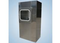 China Stainless Steel Air Shower Pass Box With HEPA Filter For Cleanroom Goods Entry for sale
