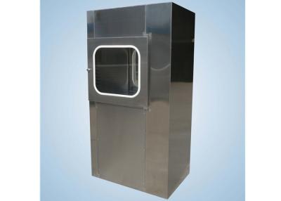 China Stainless Steel Air Shower Pass Box With HEPA Filter For Cleanroom Goods Entry for sale