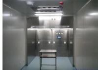 China Touch Screen Stainless Steel Sampling Booth Silver Color 220V/50Hz Power Supply for sale