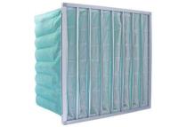 China Humidity Synthetic Glass Fiber Bag Filter Bag Air Filter with Galvanized Steel Frame for sale