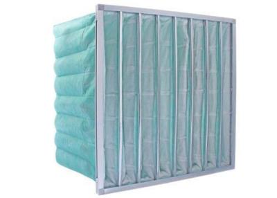 China Humidity Synthetic Glass Fiber Bag Filter Bag Air Filter with Galvanized Steel Frame for sale