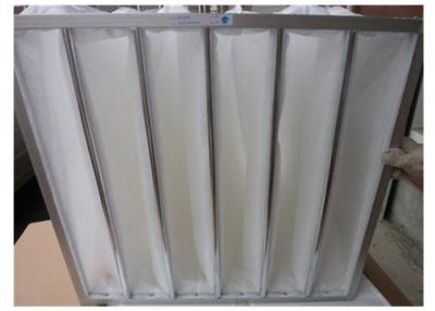 China Pocket Air Filter with Synthetic Fiber Humidity Resistance 50Pa Initial Pressure for sale